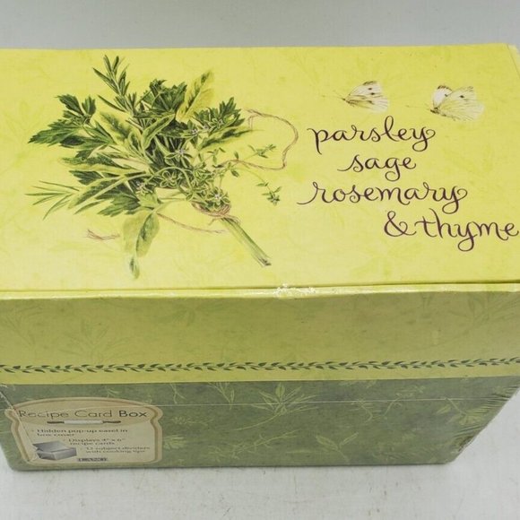 Kitchen | Lang Co Recipe Box File Seeds Of Friendship 4x6 Recipe Card ...